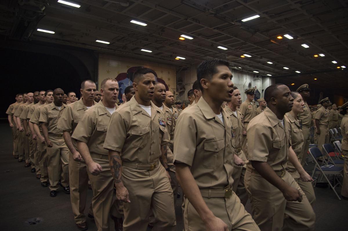 CPO pinning ceremony aboard Ike | Top Stories | militarynews.com