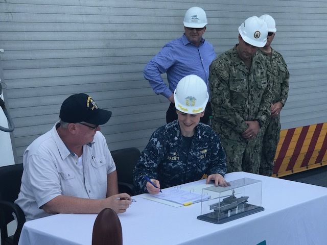 Navy accepts delivery of future USS Manchester | Quarterdeck ...