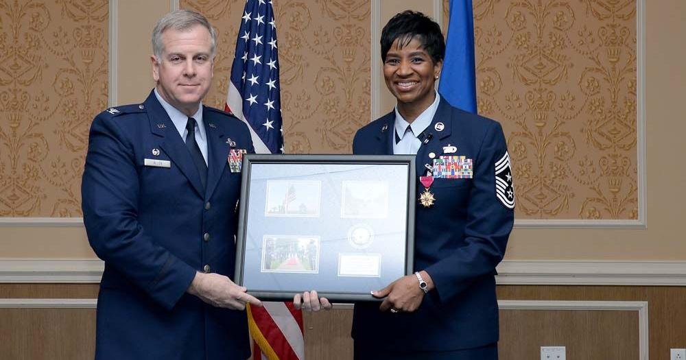 633rd ABW says farewell to beloved command chief | Awards And Honors ...