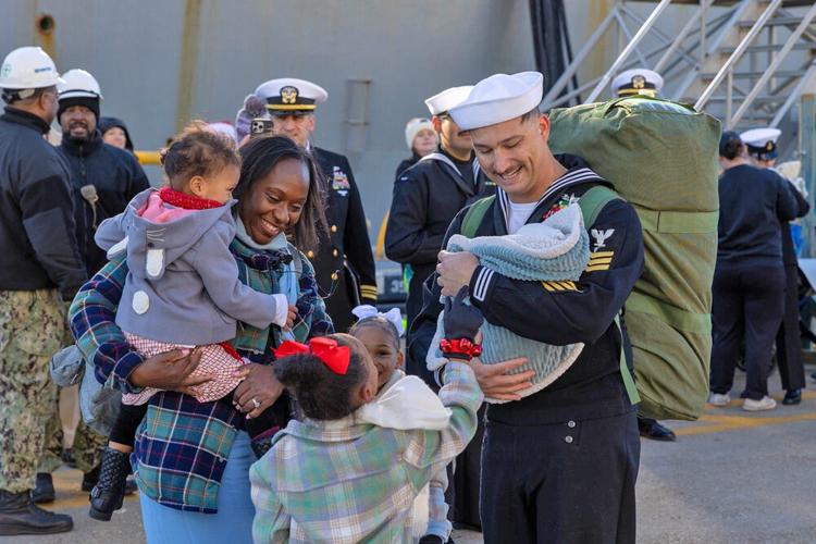 USS Cole returns from deployment to Fifth and Sixth Fleets | Top ...