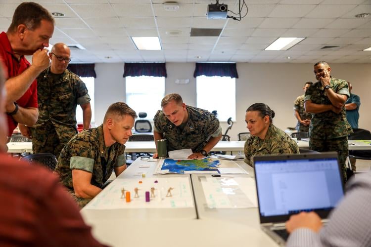 II MEF Marines apply future concepts in wargaming | Quarterdeck ...