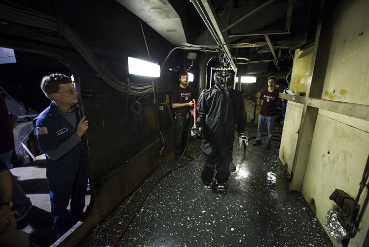 Making Sailors ‘SAFFiR’ -- Navy Unveils Firefighting Robot Prototype at ...