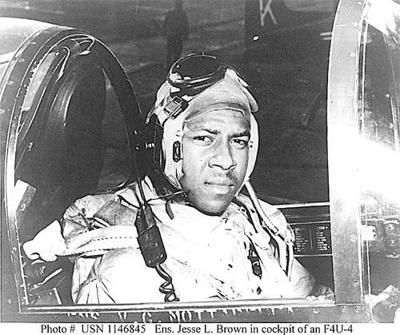 Honoring the first African-American naval aviator, Ensign Jesse L ...