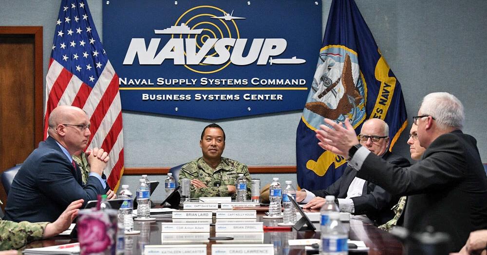 Chief of Supply Corps recognizes superior service, IT excellence at ...