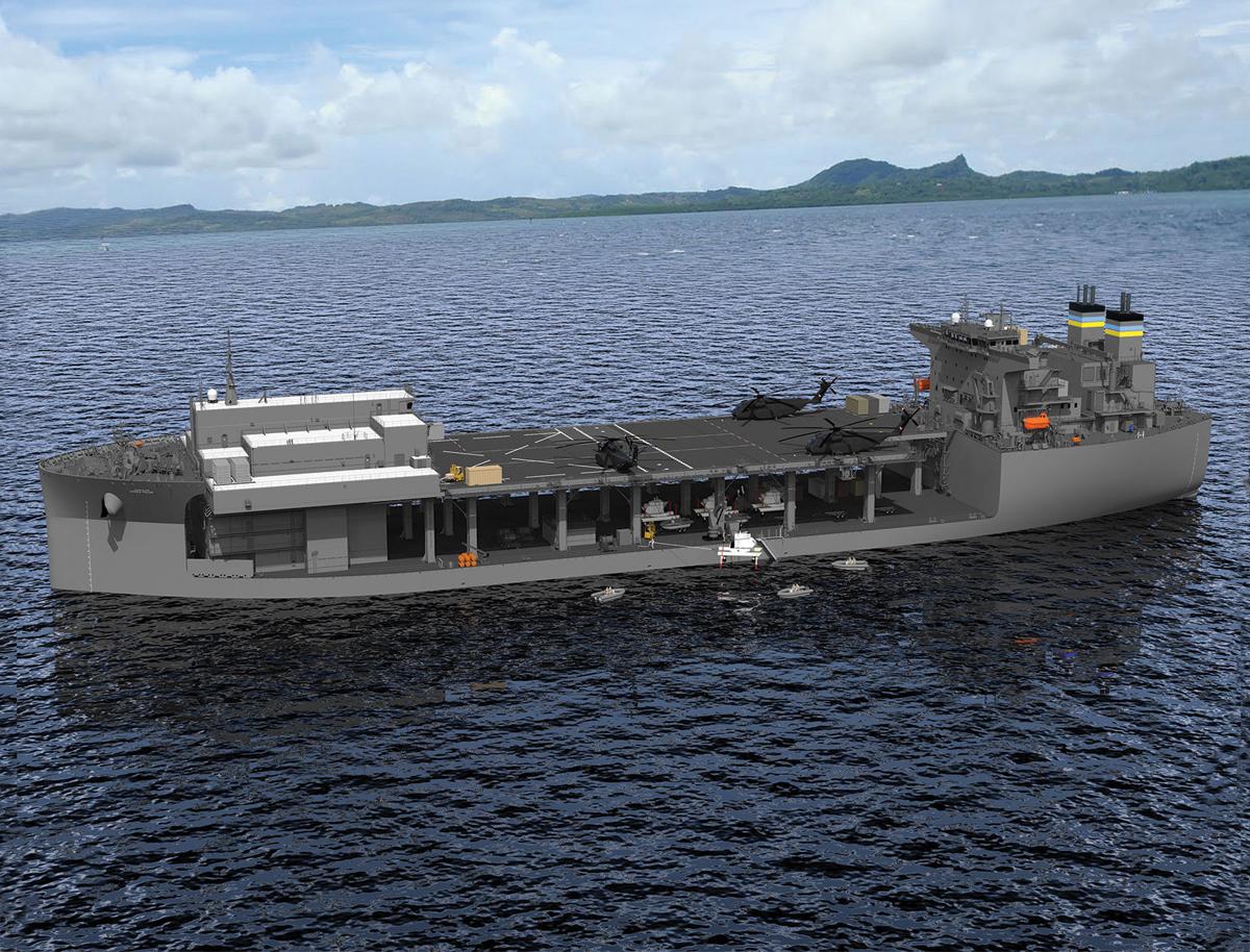 Navy to christen expeditionary sea base Hershel "Woody" Williams (ESB 4 ...