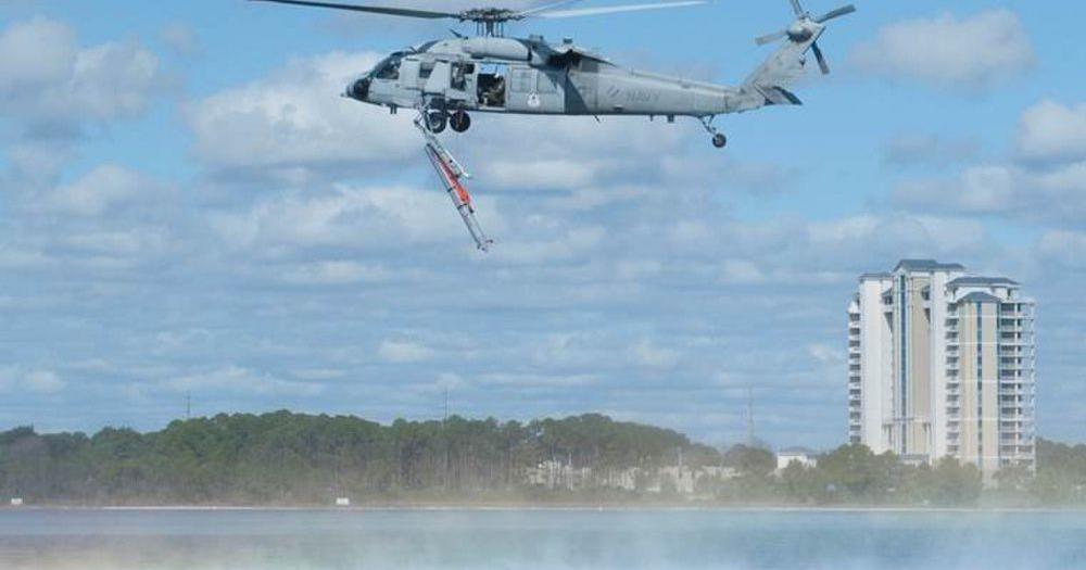 MK 18 deployment, retrieval team makes historic AMCM flight in St ...