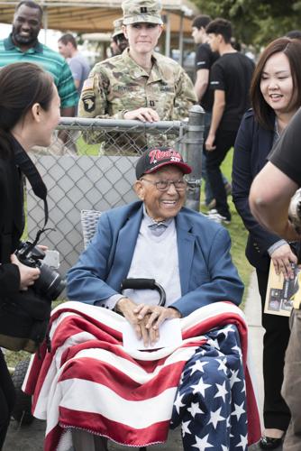 Tuskegee Airman talks diversity, Army opportunities with high school ...