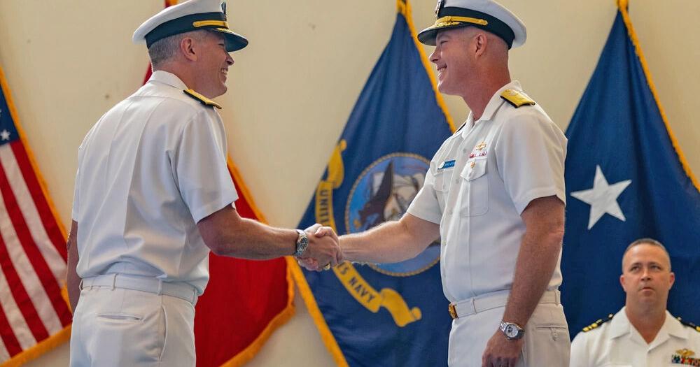 Commander, Task Force 76/3 change of command | Quarterdeck ...