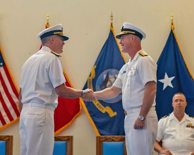 Commander, Task Force 76/3 change of command | Quarterdeck ...