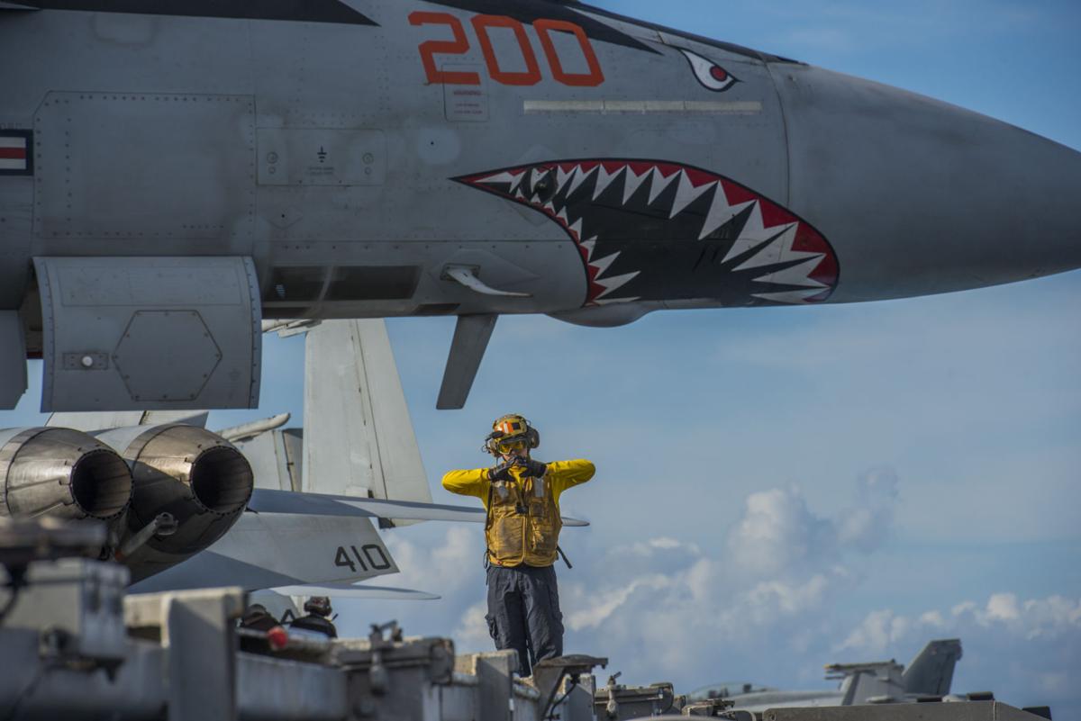 Parting shots: VFA-81 bids farewell to CVW-17 | Top Stories ...