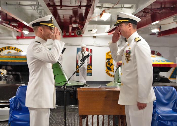 USS John C. Stennis holds change of command ceremony | Top Stories ...