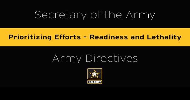 Army training requirements change to fit a modern world with shifting ...