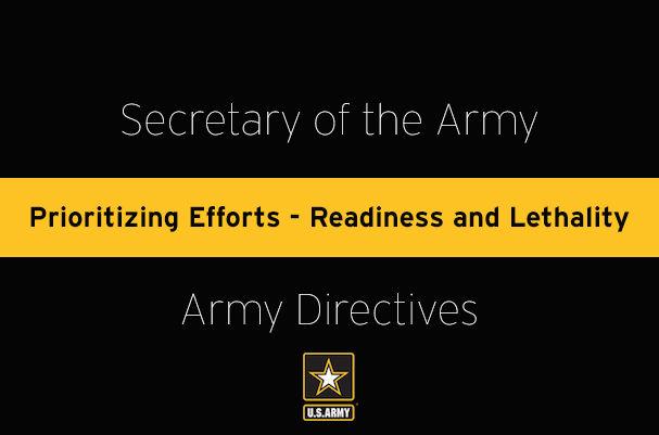 Army training requirements change to fit a modern world with shifting ...