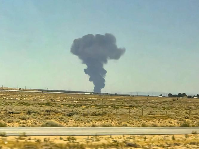 B-52 on test flight was airborne for over 3 minutes before crashing ...