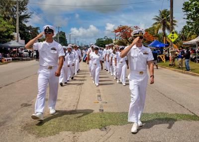 USS John Finn departs Saipan after commemorative port visit ...