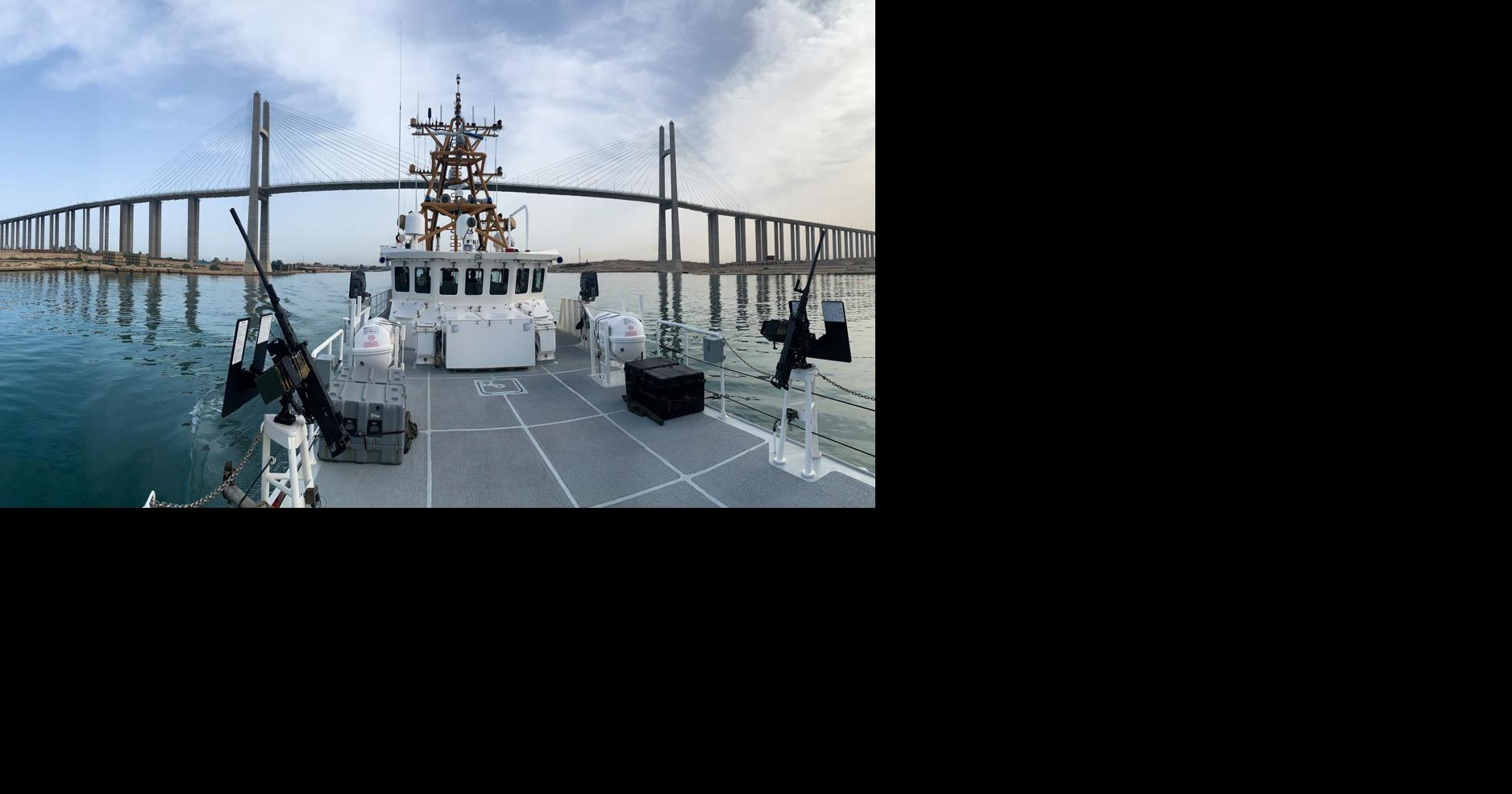 USCGCs Charles Moulthrope, Robert Goldman transit Suez Canal | News ...