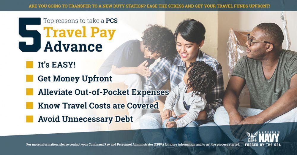 Sailors encouraged to take advance travel pay during PCS moves | News ...
