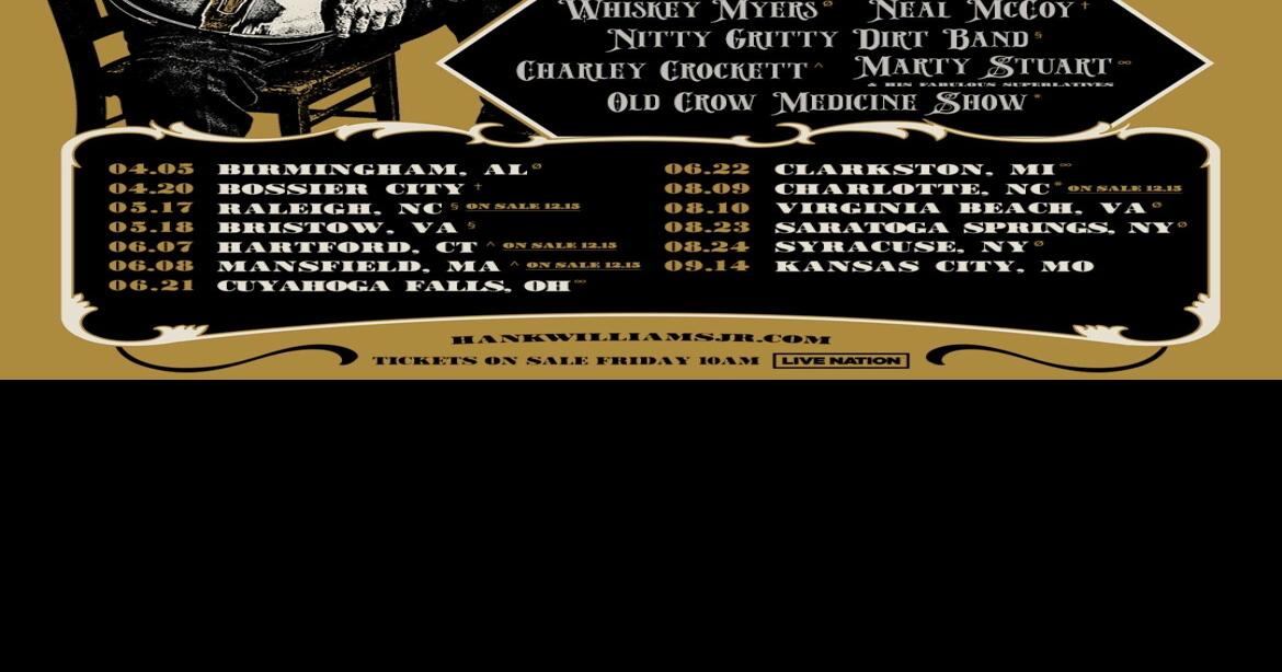 Hank Williams Jr. continues the “Family Tradition” returns to the Veterans United Home Loans ...