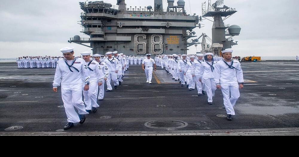 Nimitz Carrier Strike Group returns to San Diego from deployment ...