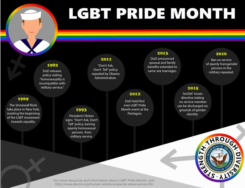 Strength through diversity: LGBT Pride Month | News | militarynews.com