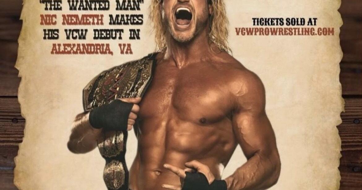 Multiple-time WWE World Champion Nic Nemeth to make Virginia ...