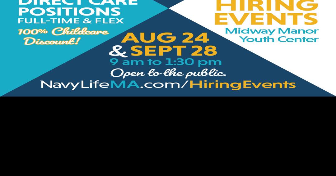 Navy Child & Youth Programs (CYP) to hold Navy Civilian Hiring Events ...