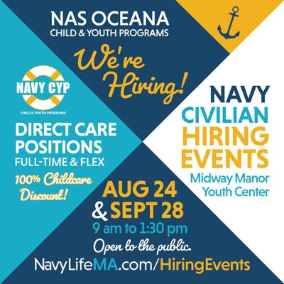 Navy Child & Youth Programs (CYP) to hold Navy Civilian Hiring Events ...