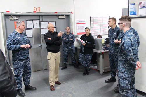 U.S. Fleet Forces Command Fleet Master Chief tours MARMC | Top Stories ...