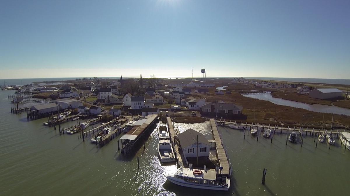 Virtual tour of climate-change-endangered Tangier Island being created ...