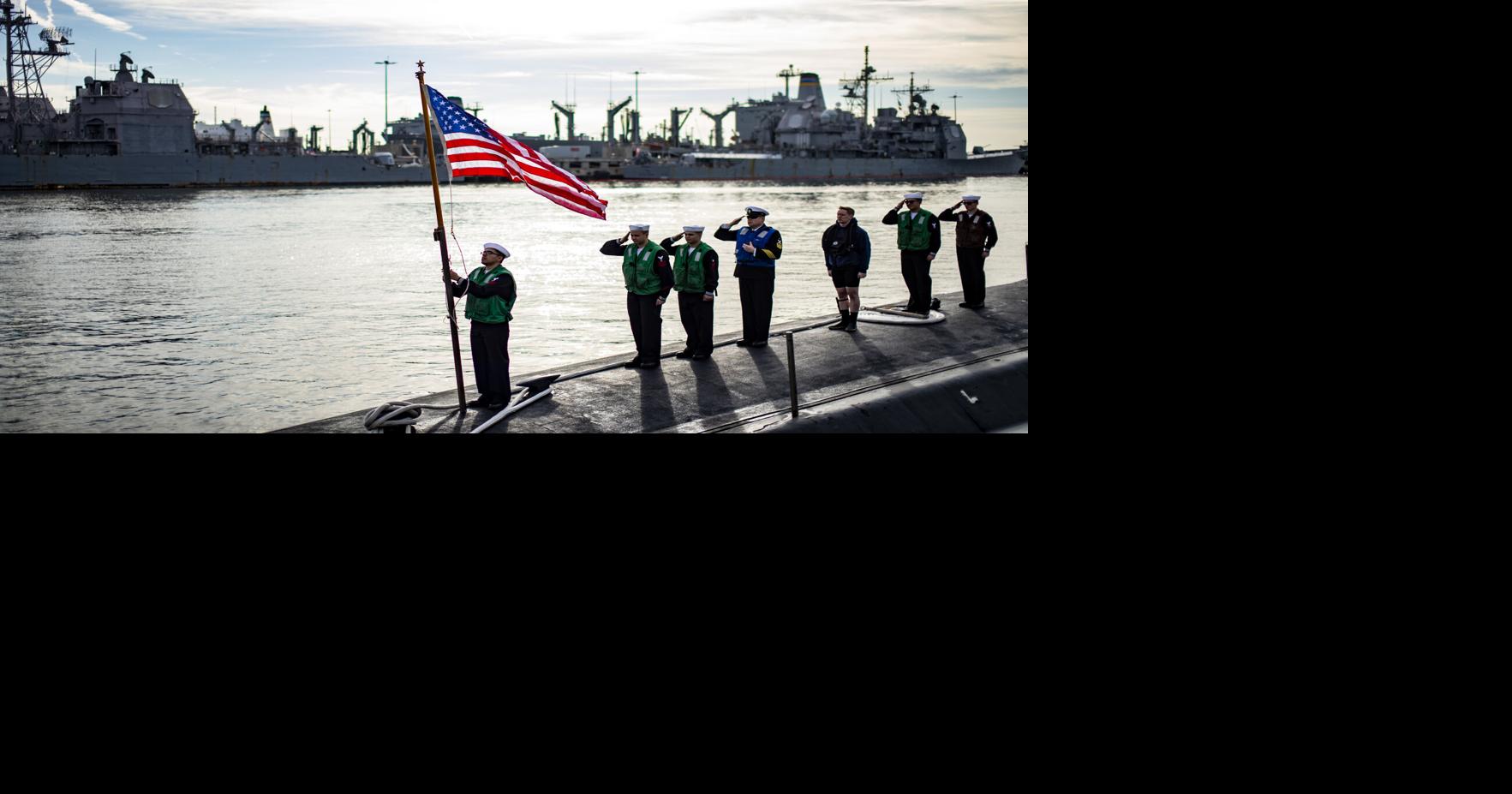 USS John Warner continues submarine battle flag tradition | News ...