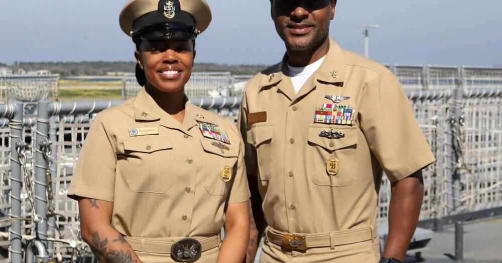 Navy husband and wife promoted to Command Master Chief | Quarterdeck ...