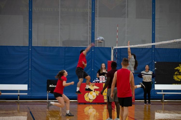 Marine Dome hosts volleyball tournament | Quarterdeck | militarynews.com