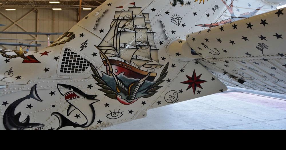 HSC-9 fuses naval tradition and modern trends on ceremonial aircraft ...