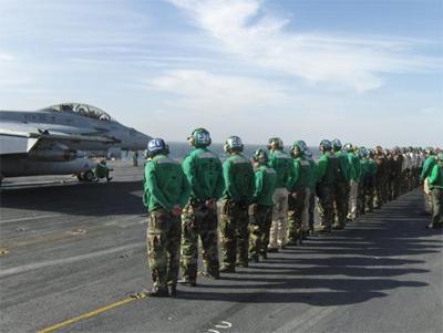 VFA-32 holds airborne change of command | News | militarynews.com