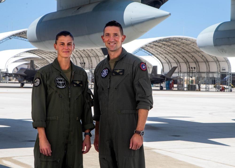 Team O’Brien: Husband and wife assume squadron command on the same day ...