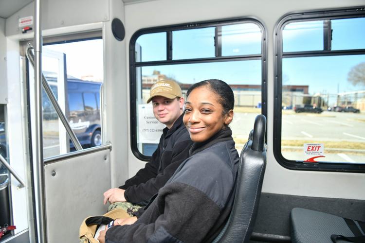 Hampton Roads Transit celebrates Base Express’ 100,000th rider at ...