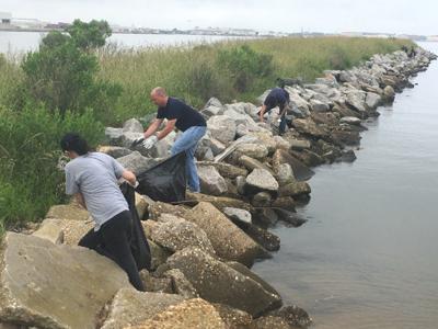 Naval Station Norfolk Sailors participate in Clean the Bay Day | Top ...