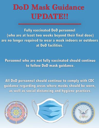 DoD mask guidance UPDATE graphic | News | militarynews.com
