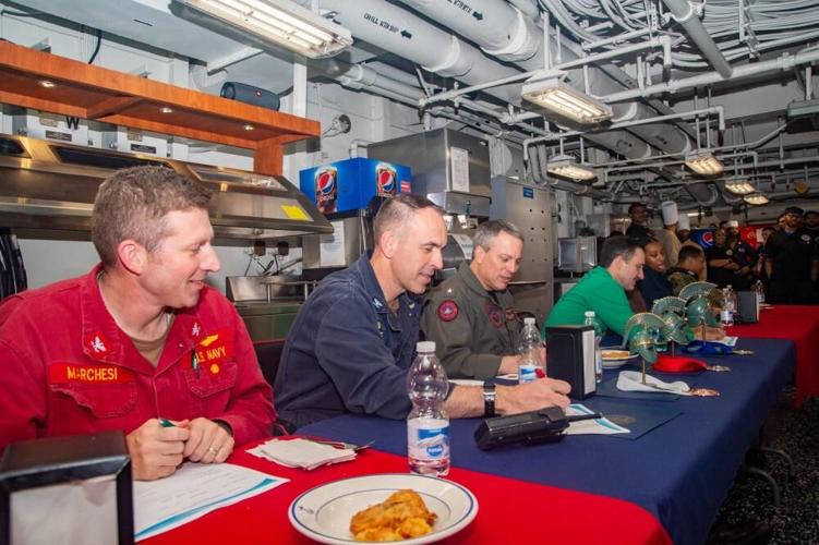 A culinary competition aboard the USS Harry S. Truman boosts morale ...