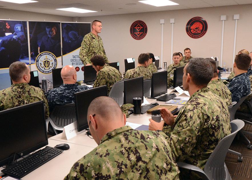 Surface Warfare Officers complete Surface Warfare Tactics and ...
