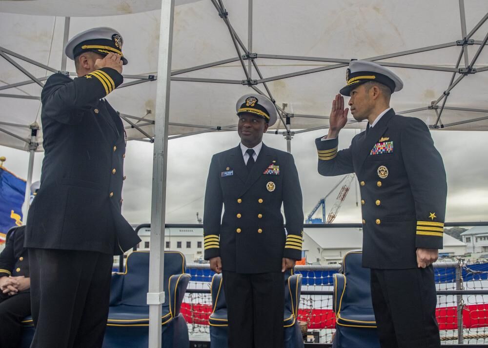 USS Howard conducts change of command ceremony | Quarterdeck ...