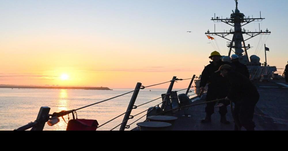 Standing NATO Maritime Group Two sets sail with new flagship ...