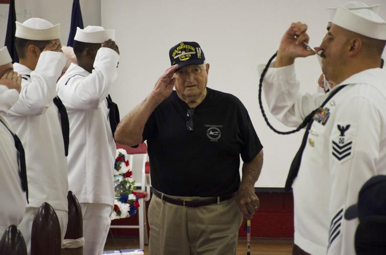 USS Forrestal’s fallen remembered at Farrier School ceremony | News ...