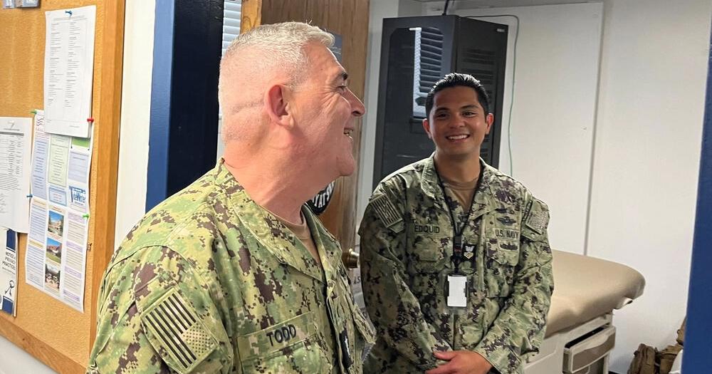 Chief of Chaplains of the Navy tours Huntington Hall | News ...