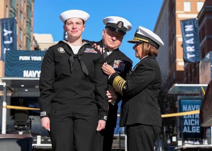 CNO and MCPON surprise a Sailor with promotion | Quarterdeck ...
