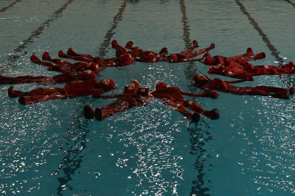 MITD teaches maritime Soldiers survival swimming | Photos ...