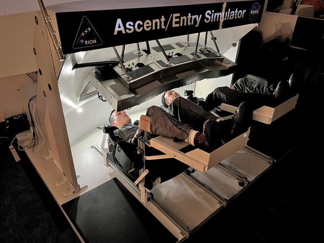 Naval test pilot school students evaluate Orion handling qualities at ...