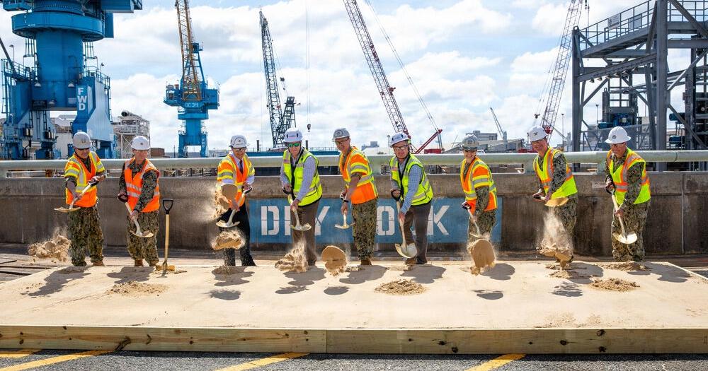Norfolk Naval Shipyard breaks ground for modernization of Dry Dock 3 ...