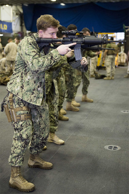 Marines instruct Sailors in combat marksmanship | Top Stories ...