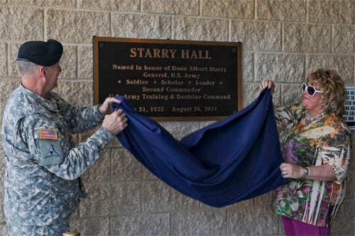 TRADOC honors legendary commanding general in building dedication ...